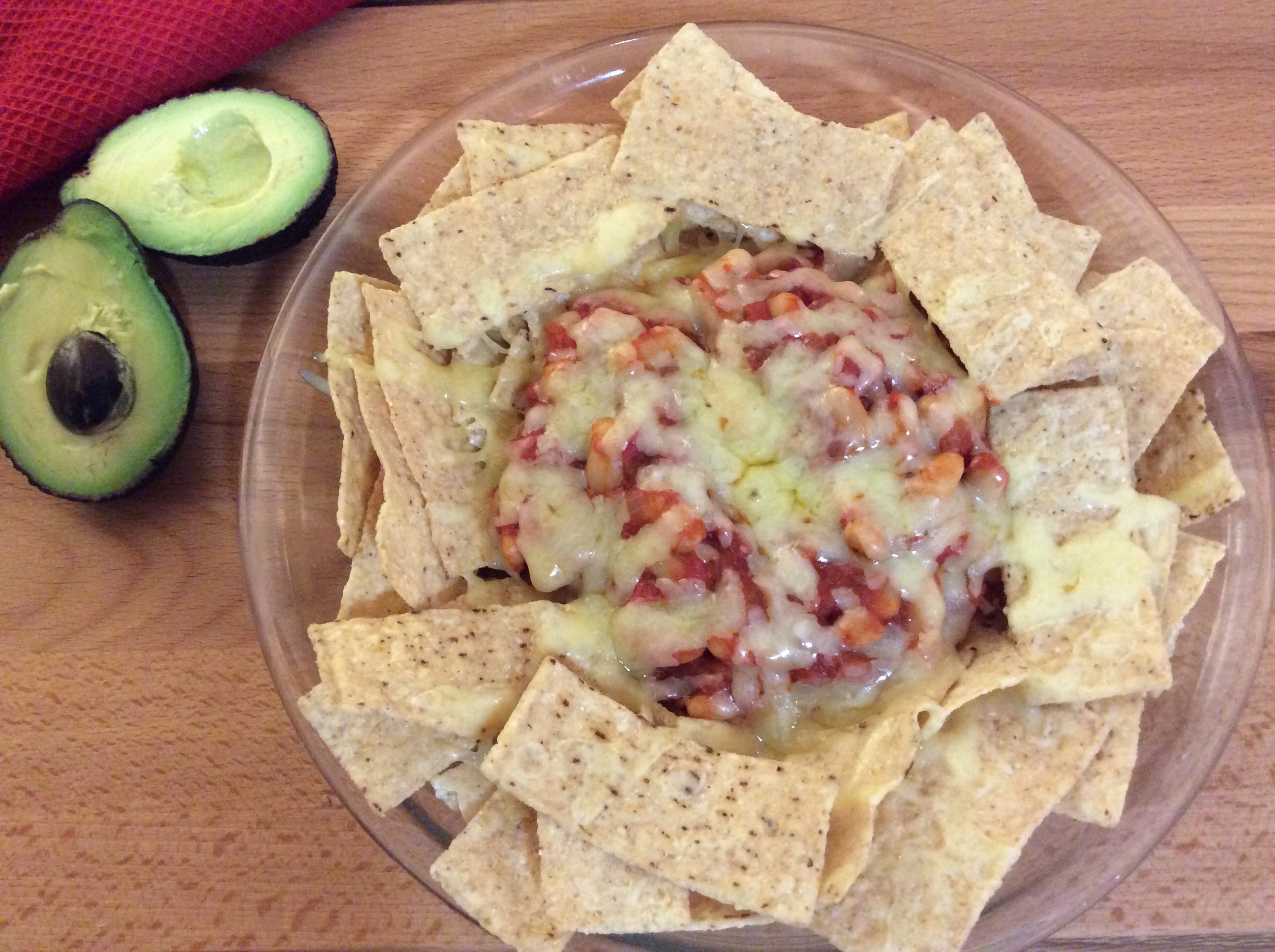 Quick and Easy Bean Nachos